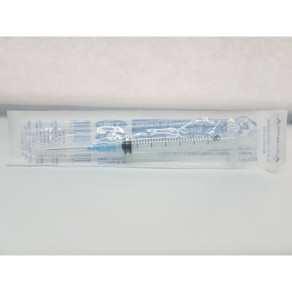 JERINGA DL 3ml 23X25 AZUL C/100pzas - Villa Farma | Farmacia Chimalhuacan